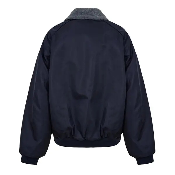 Miu Miu Zip-up Nylon Bomber Jacket