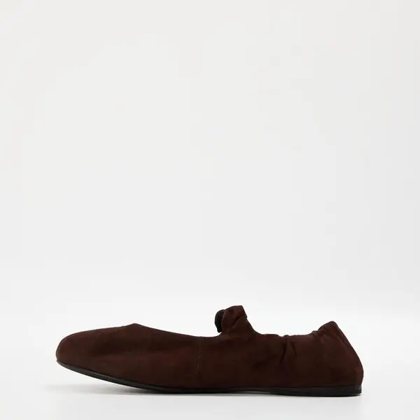 Miu Miu Ruches Ballerina Pumps