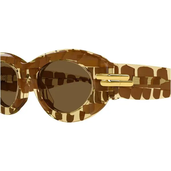 Bottega Veneta Bv1322s Oval Sunglasses