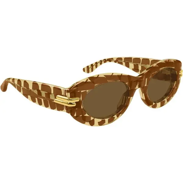 Bottega Veneta Bv1322s Oval Sunglasses