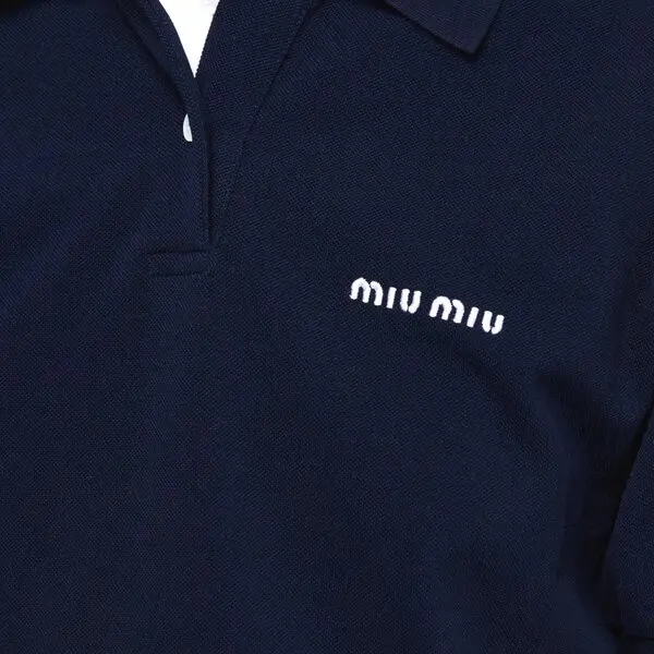 Miu Miu Short-sleeve Polo Shirt