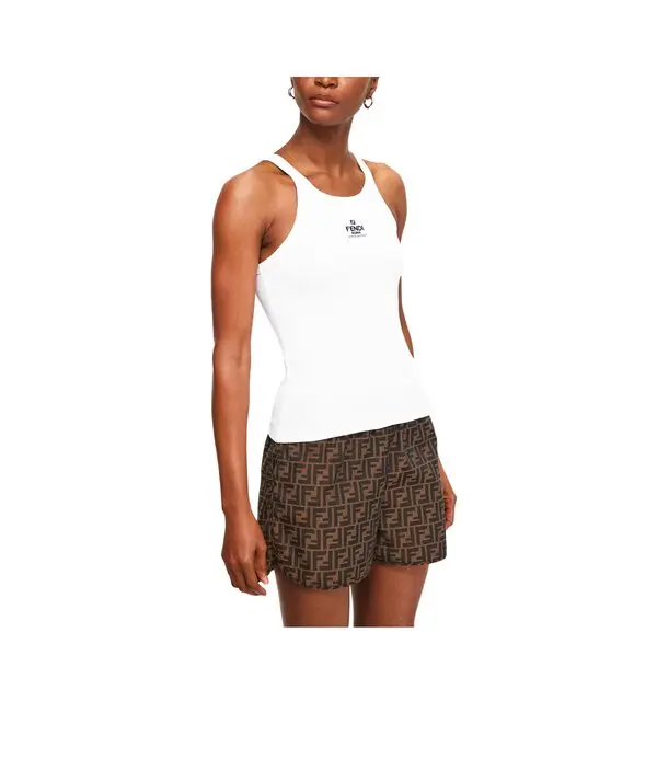 Fendi Thin Strap Tank Top