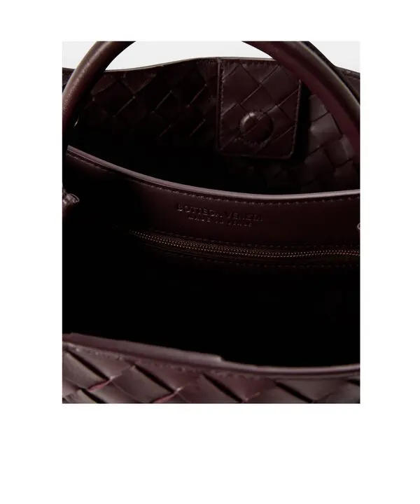Bottega Veneta Woven Leather Tote Bag - Black