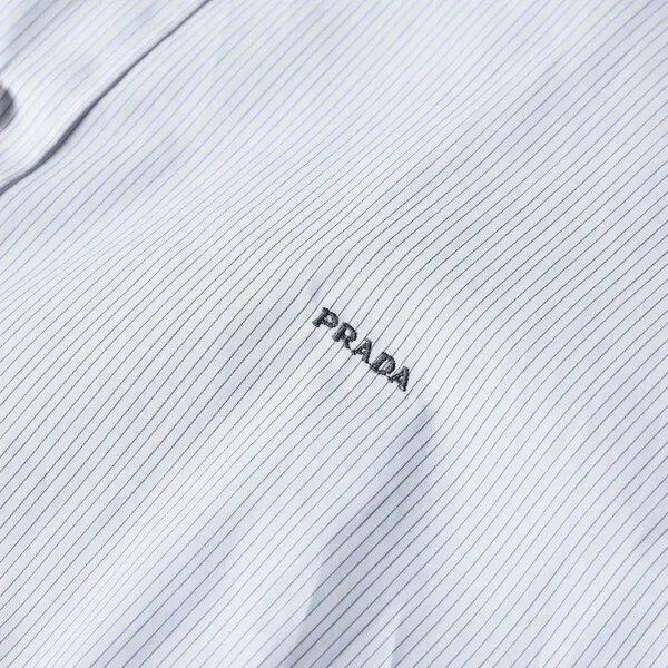 Prada Long Sleeve Patterned Shirt