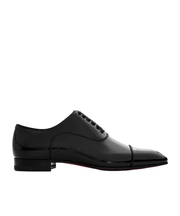 CHRISTIAN LOUBOUTIN Lace-up Oxford Shoes - Black