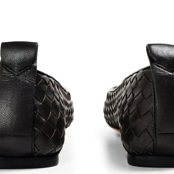 Bottega Veneta Woven Ballet Flats