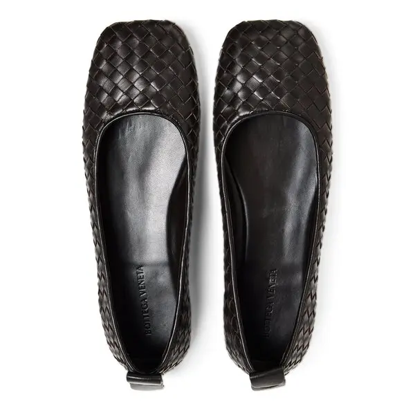 Bottega Veneta Woven Ballet Flats