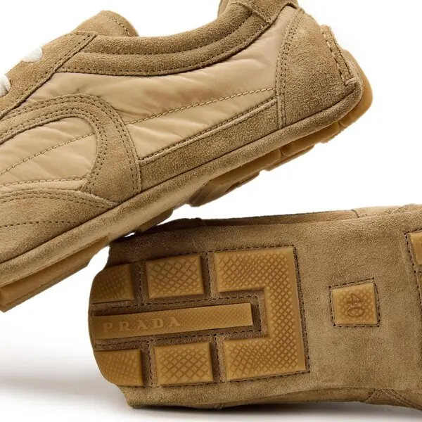 Prada Monte Carlo Low-top Trainers - Nude