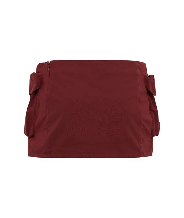 Miu Miu Cargo Mini Skirt