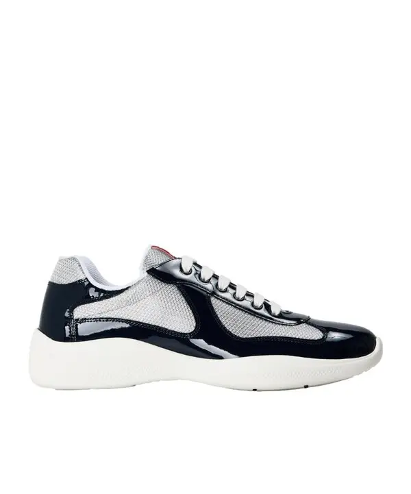 Prada Americas Cup Leather Trainers - White