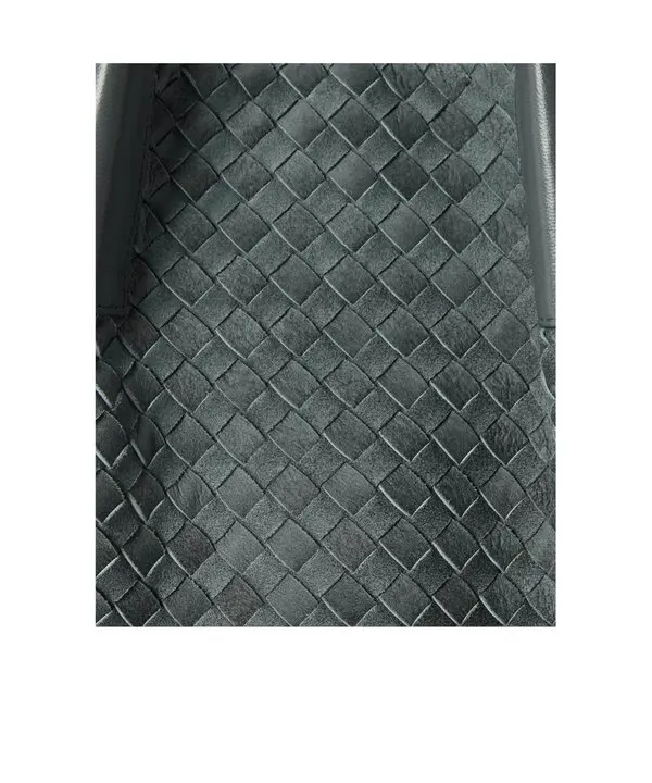 Bottega Veneta Woven Leather Tote Bag - Black