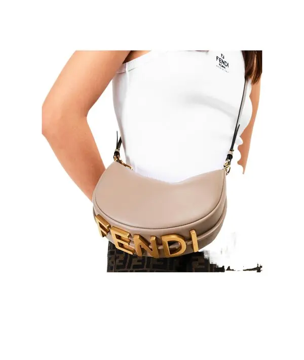 Fendi Leather Hobo Bag
