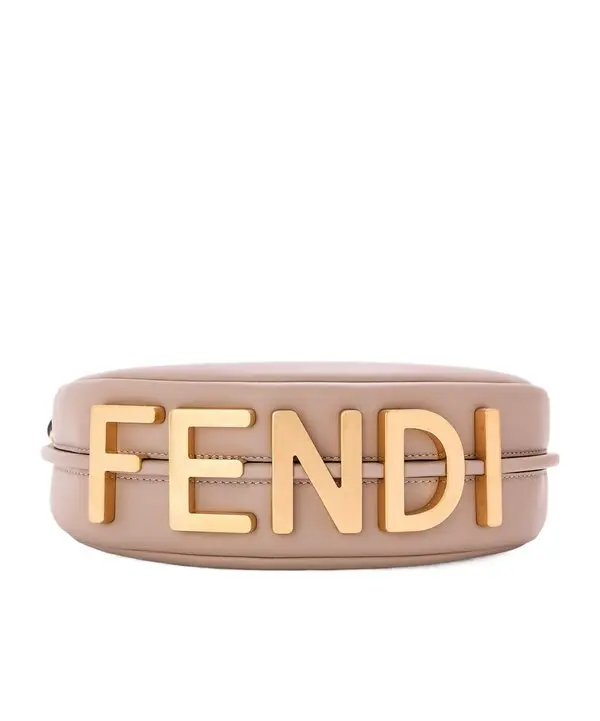 Fendi Leather Hobo Bag
