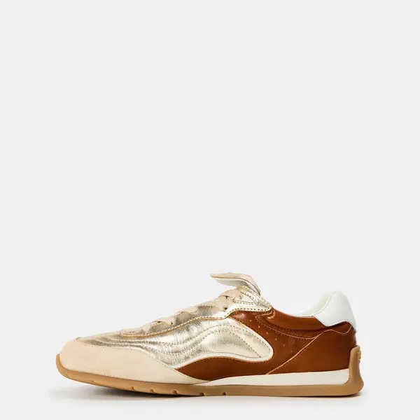 Fendi Low Top Sneakers - Nude