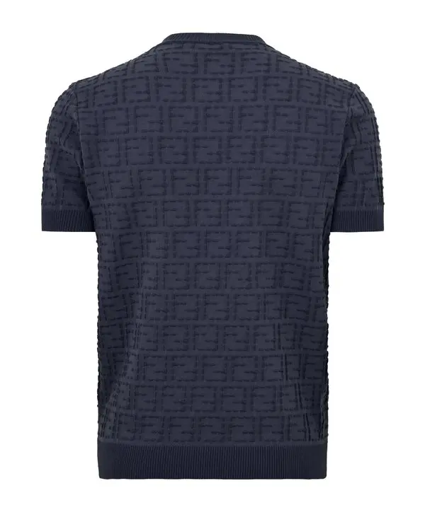 Fendi Short-sleeve Knit Top