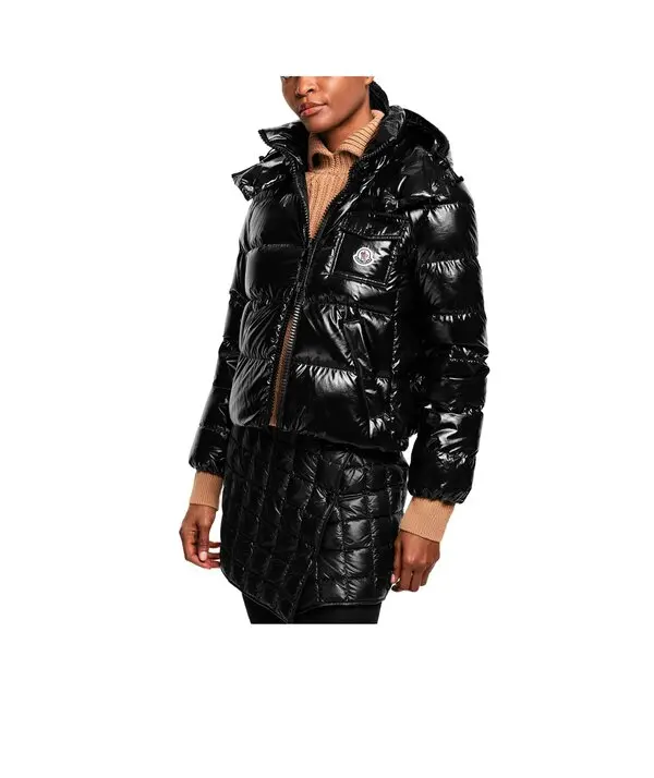 Moncler Shiny Quilted Down Jacket