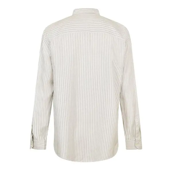Saint Laurent Long Sleeve Patterned Shirt