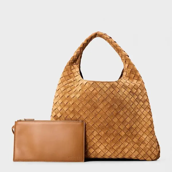 Bottega Veneta Suede Tote Bag