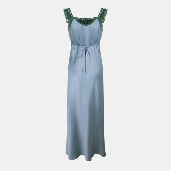 Chloé Satin Slip Midi Dress