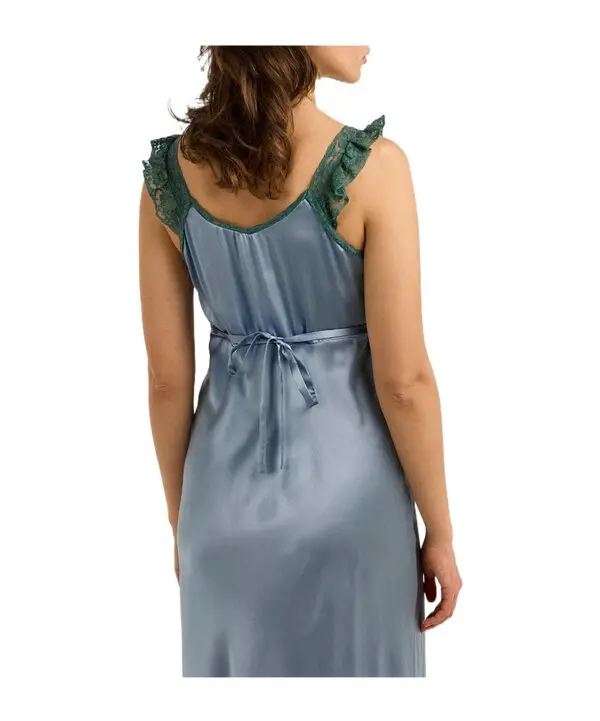 Chloé Satin Slip Midi Dress