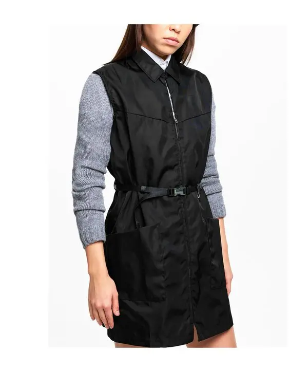Prada Sleeveless Shirt Mini Dress