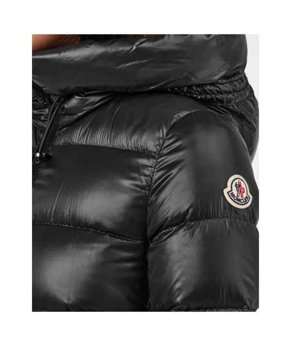 Moncler Medium To Long Hooded Down Jacket