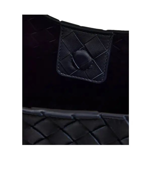 Bottega Veneta Woven Leather Bag With Top Handle