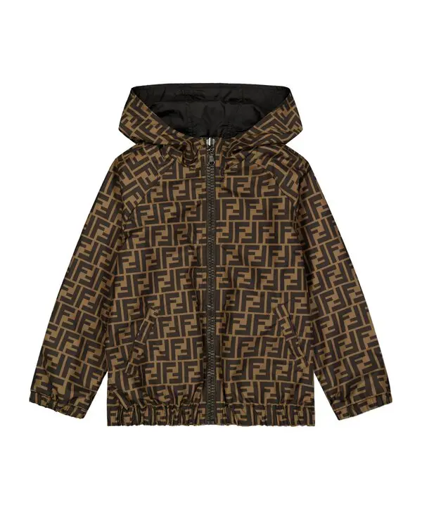 Fendi All-over Print Coat