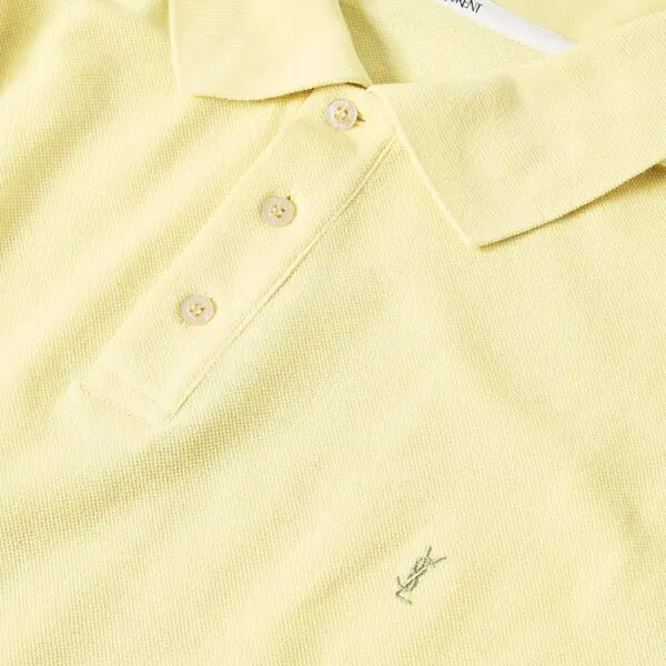 Saint Laurent Cass Short Sleeve Polo Shirt