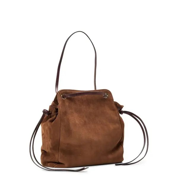 Prada Suede Shoulder Bag