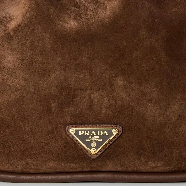 Prada Suede Bucket Bag