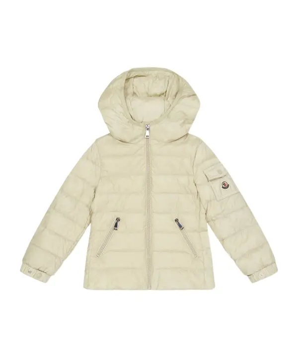 Moncler Logo Patch Down Jacket
