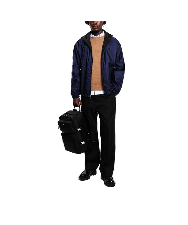 Prada Stand-collar Windbreaker