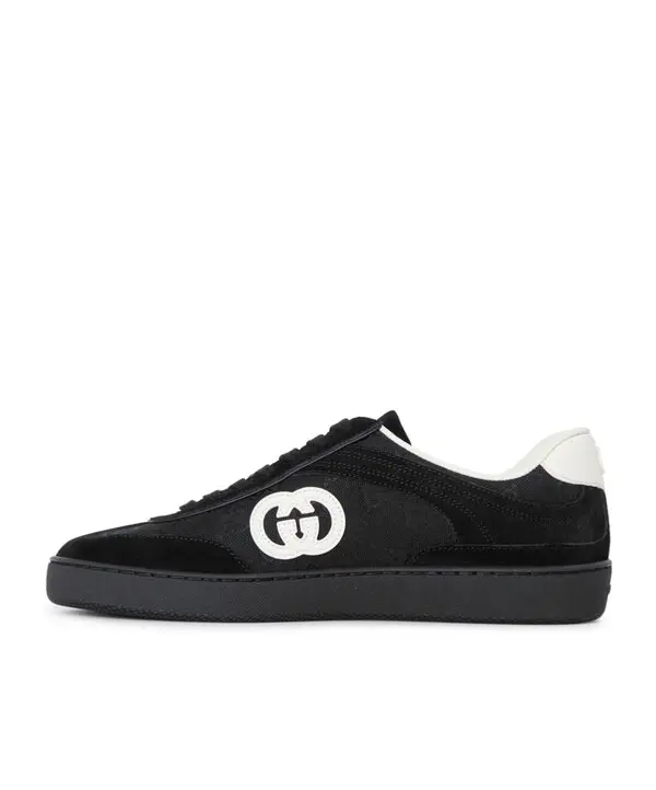 Gucci Logo Sneakers - Black