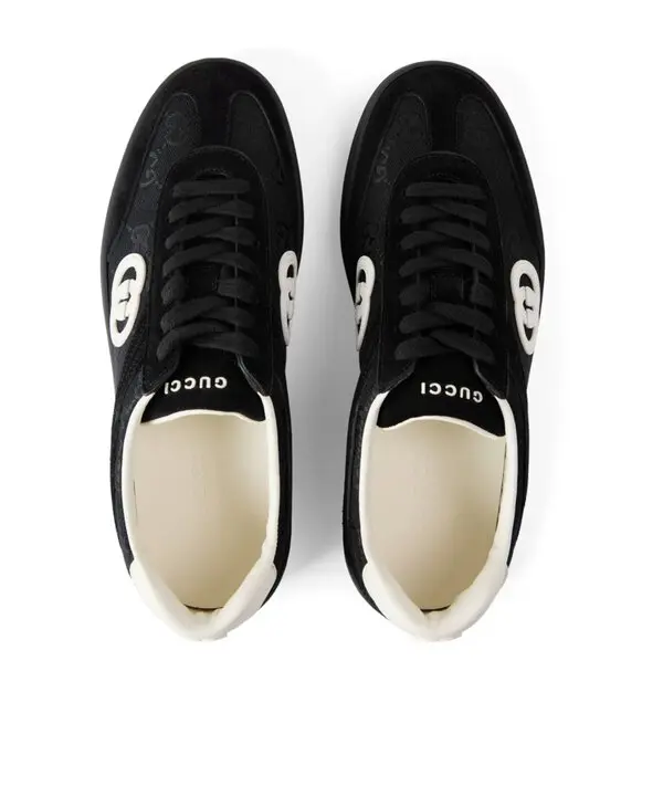 Gucci Logo Sneakers - Black