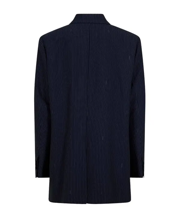 Fendi Pinstripe Double-breasted Blazer