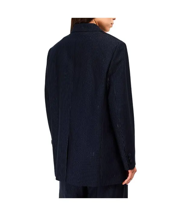 Fendi Pinstripe Double-breasted Blazer