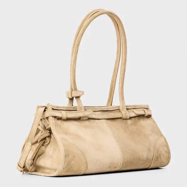 Prada Medium Suede Handbag