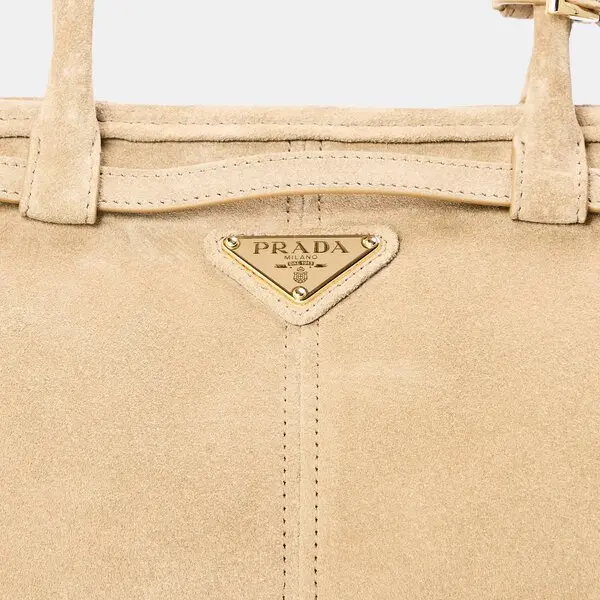Prada Medium Suede Handbag