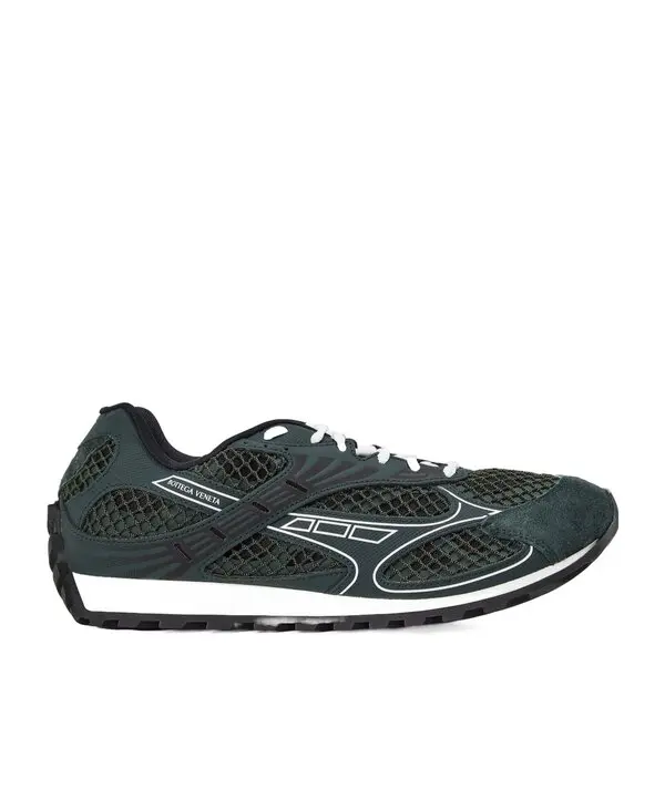 Bottega Veneta Orbit Lace-up Sneakers - Black