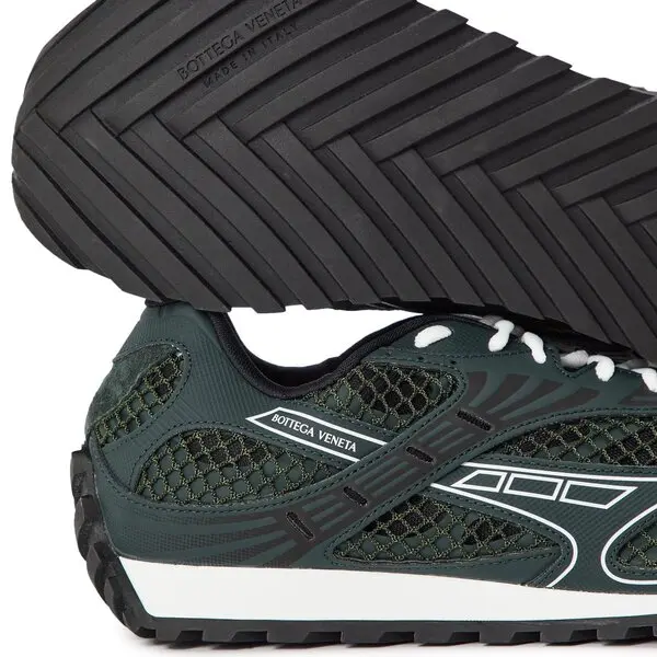 Bottega Veneta Orbit Lace-up Sneakers - Black