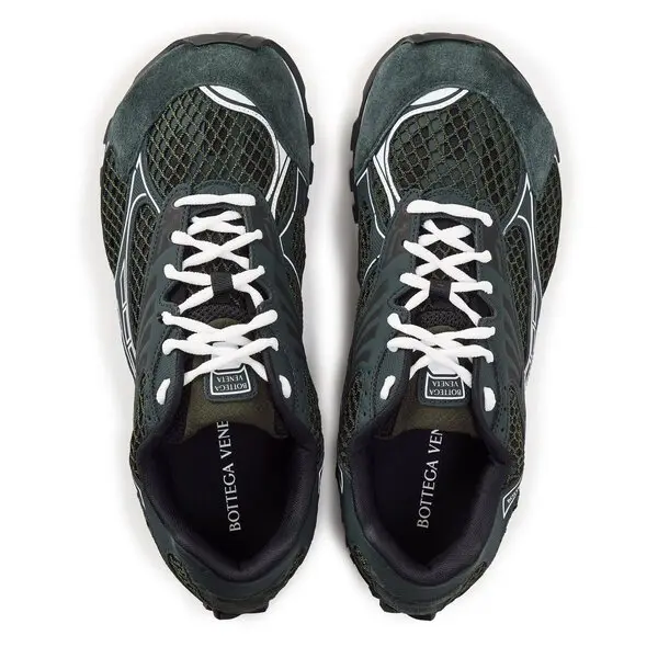 Bottega Veneta Orbit Lace-up Sneakers - Black