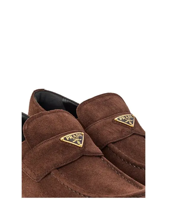 Prada Loafers With Horsebit Detail