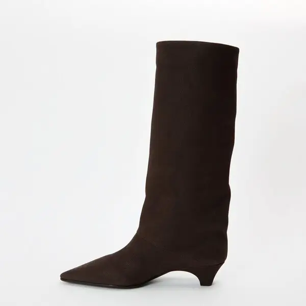 Prada Slouch Boots - Black