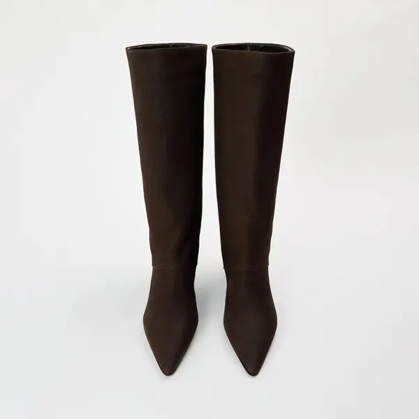 Prada Slouch Boots - Black