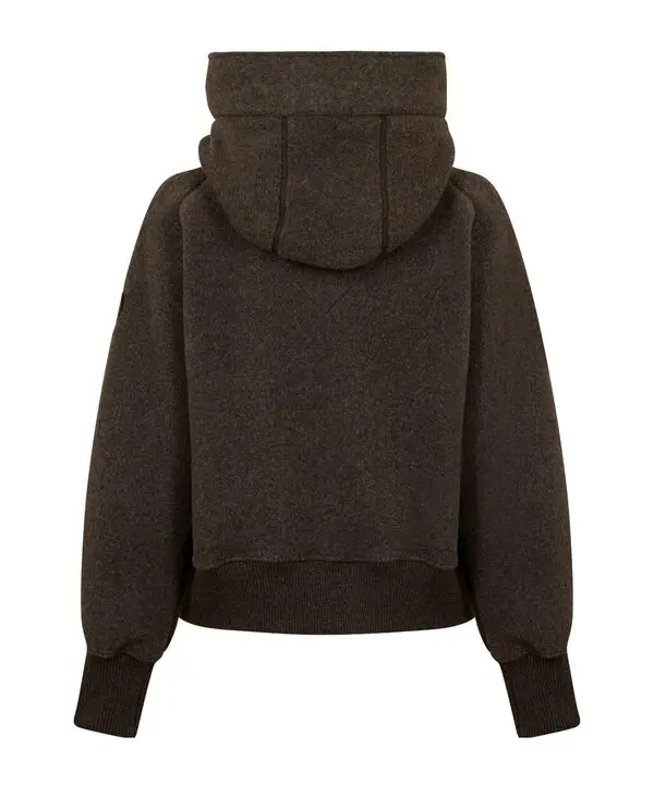 Canada Goose Zip-up Fleece Hooded Jacket