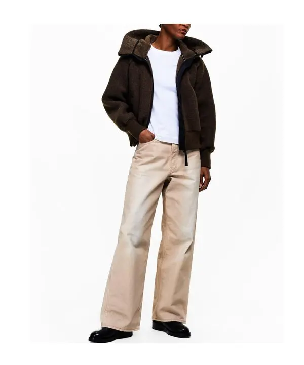 Canada Goose Zip-up Fleece Hooded Jacket
