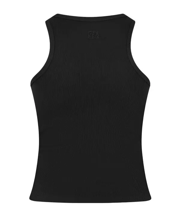 Magda Butrym Knot Detail Tank Vest - Black