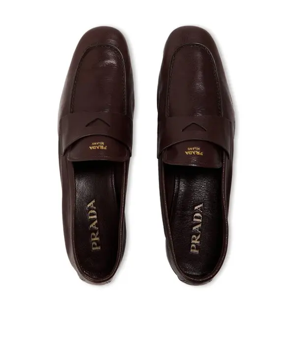 Prada Logo Loafers