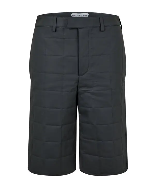Bottega Veneta Quilted Check Knee-length Shorts